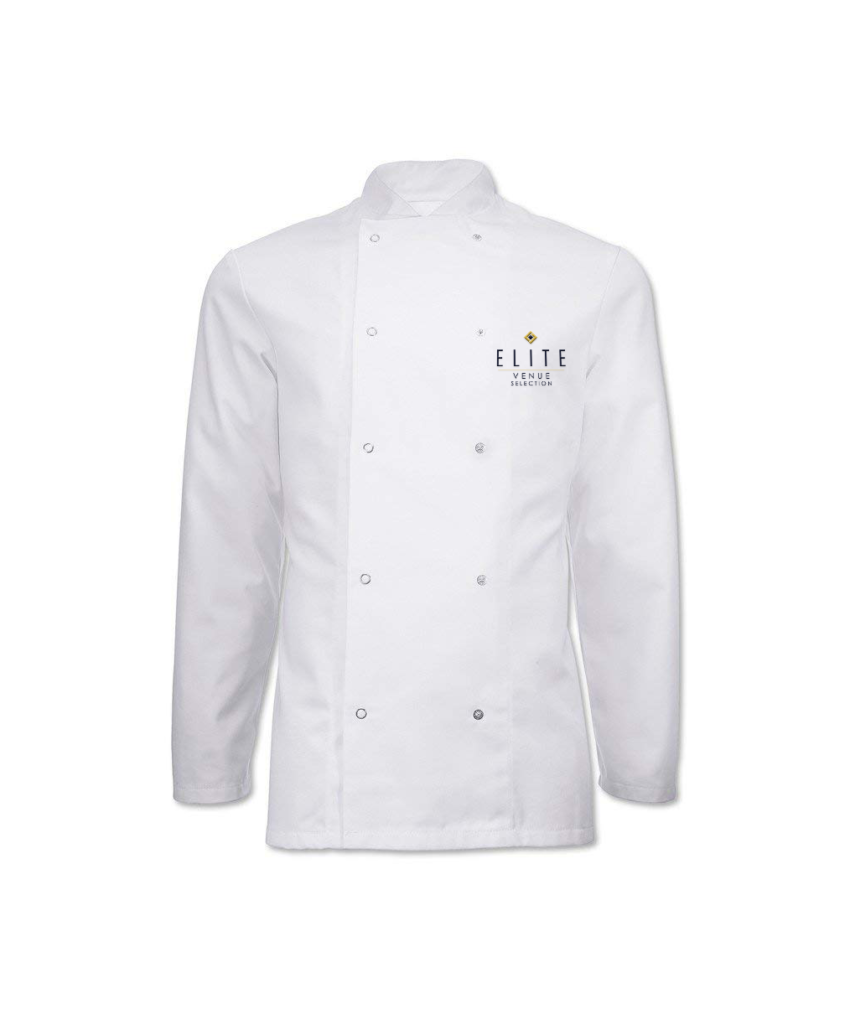 Elite Venues Long Sleeve Chef Jacket – Britannia Hotels Group